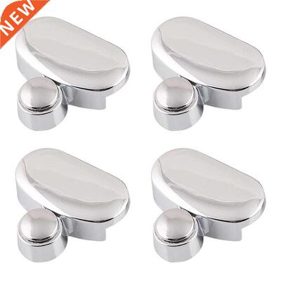4pcs Mirror Clip Glass Clamp Fixed Fitting Bathroom Accessor