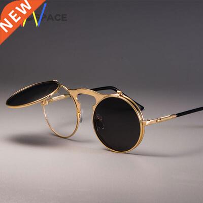 Men Polarized UV400 Driving For Sunglasses Sun-Glasses Round