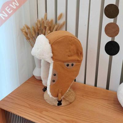 2022 New Winter Earflap Bomber Hats Fur Ushanka Cap Thickene