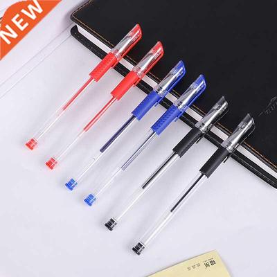 12Pcs Gel Pen 0.5mm Carbon Pen Washable Handle Kawaii Pens R