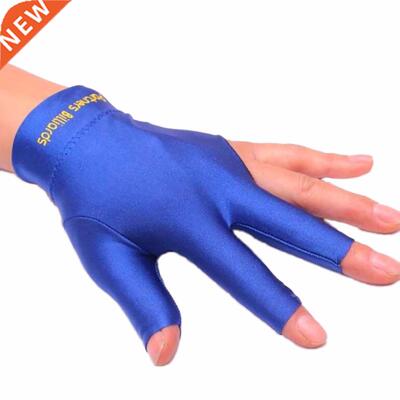 Cue Pool Shooters Open 3 Fingers Glove Billiard Gloves Snook