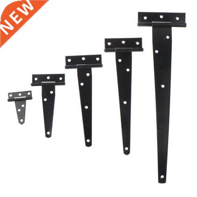 1X Iron Tee Hinge Black T hinges Cabinet Hinge Garden Shed 2
