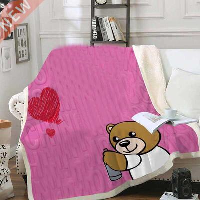 Double Layer Thick Cashmere Blanket Sofa ver Blanket Square