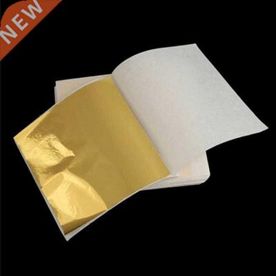 100Pc Arts Crafts Design Gliding Sheet Frame Material Gold