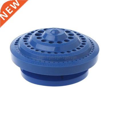 Drill Bit Storage Case Stand Round Shape Hard Plastic Organi