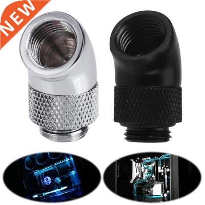 Brass G1/4 Screw Thread 45 Degree Elbow Rotary Brass Adapter