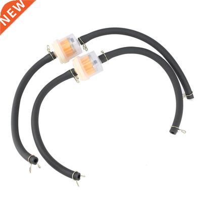 2PCS/SET 6mm Inline Gas Petrol Gasoline Liquid Fuel Oil Filt