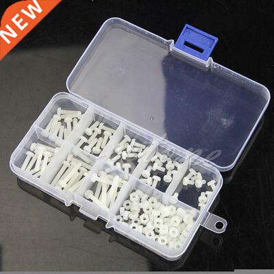 160Pcs Metric M3 8 Sizes Assortment Stand-off Nylon Screws B