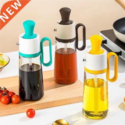 Glass Oil Bottles Brush 2-in-1 Dropper Measuring Oil