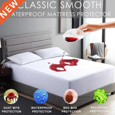 160X200cm Waterproof and Stain Resistant Mattress Protector