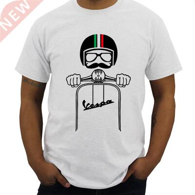 Men Cotton T Shirt Summer Brand Tshirt MAGLIETTA TSHIRT VESP