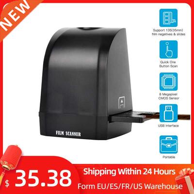Portable Negative Film Scanner 135 Film Slide Scanner Conver