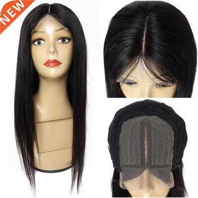 4x1 T part lace wig 12 to 28 inch straight Indian human hair