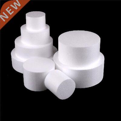 New Arrival 4/6/8/10 inch Round Styrofoam Foam Cake Dummy