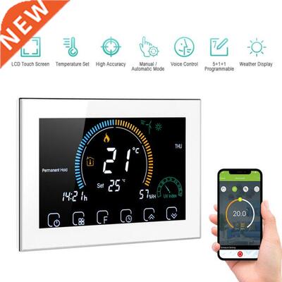 WiFi Smart Programmable Room Thermostat Backlit LCD Electric