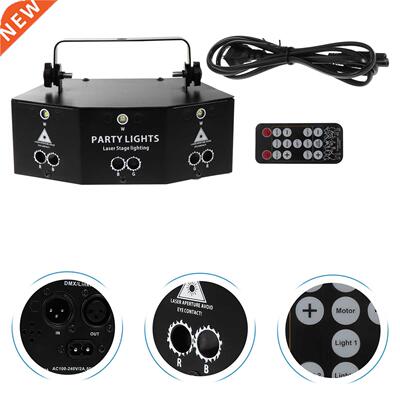 1PC Multi-function Party Strobe Lamp 9-eye LED Party