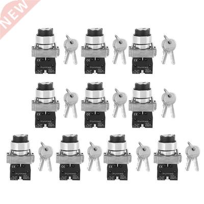 10Pcs Normally Closed Button Switch Power Control Elements A
