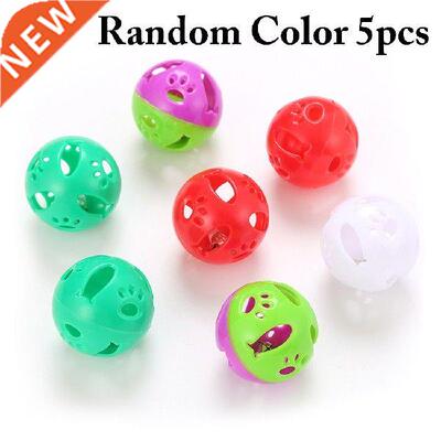 5pcs Cat Toy Cat Toys Interactive Ball with Bell Cat