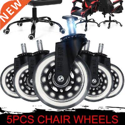 5Pcs 3 nch Offce Char Caster Wheels Replacement Swvel