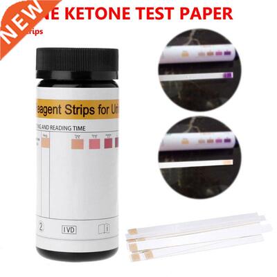 100pcs Urnary Ketone Paper Urne Test Ketone Strps Healthy