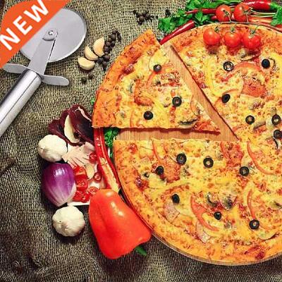 Stainless Steel Pizza Wheels & Cutter Round Pizza Divide