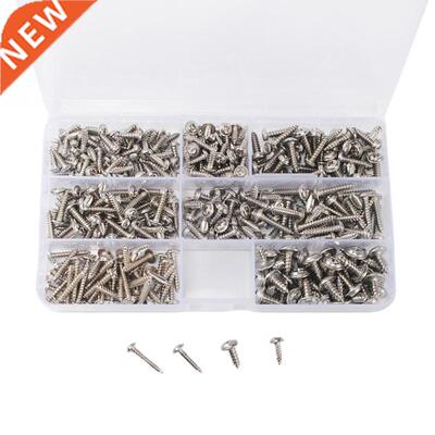 340PCS Box-packed Padded Screws PWA Self-tapping Screws Expa