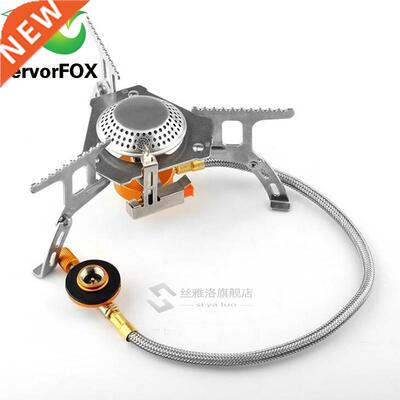 Folding Outdoor Gas Stove Camping Stoves Portable Gas Electr