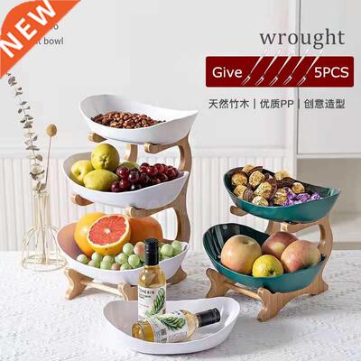 Plastic Multi-layer Fruit Storage Tray Cake Rack Home Party