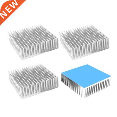 4 Pieces Heatsink Kit 50x50x15mm Aluminum Heat Sink Cooler R