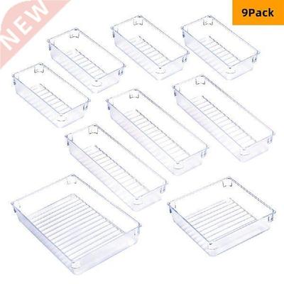 9/11/25 Pcs/Set Desk Drawer Organizer Trays Bathroom Drawer