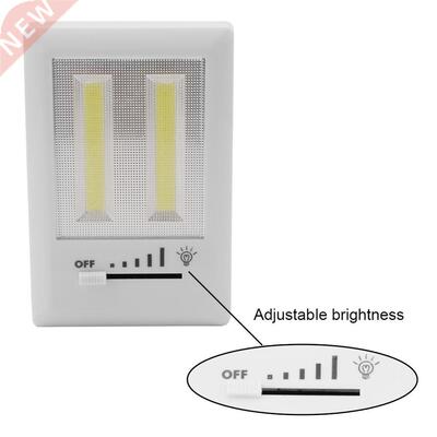 Magnetic LED COB Switch Night Light AAA Battery Operated Co