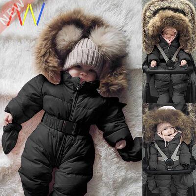 Winter Baby Boy Girl Jacket Jumpsuit Warm Coat girls clothes