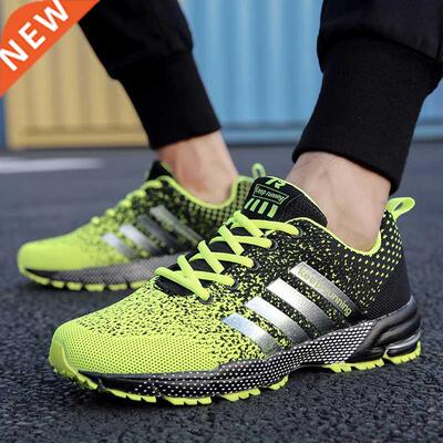 Hot Sale Green Running Shoes Unisex Men Sports Shoes Jogging
