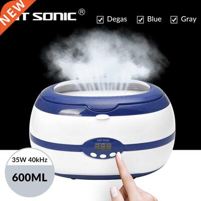 600ml Ultrsonic Clener Bth Timer Jewelry Brush Glsses M