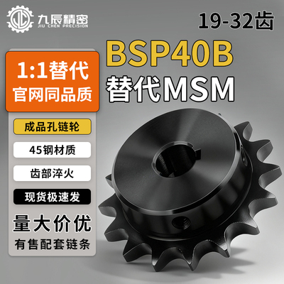 链轮 BSP40B19 20 21 22 23 24 25 28 30 32-N-30 32 35 40 42 45