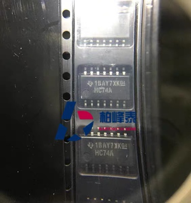 SN74HC74ANSR 丝印：HC74A SOP-14中体 正品 IC配单 可直拍