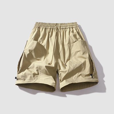 VISVIM BESSEL日本潮流教父大码工装休闲短裤男士冰丝防晒五分裤