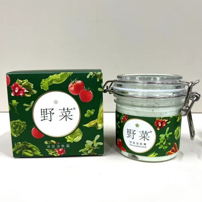 野菜深层洁肤霜200g冰河泥清肌洁颜膏180g毛孔堵塞洁面乳洗面奶