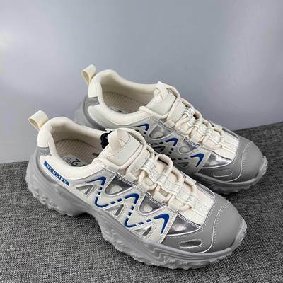 NDU 老爹鞋女2024秋冬季新款薄款网面炸街镂空休闲运动鞋女