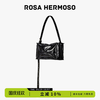 ROSA HERMOSO珞赫「1/4bag系列」四分一中单肩斜挎真皮包旅行