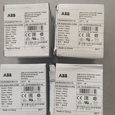 议价薄型继电器组 1SVR405541R3110 CR-