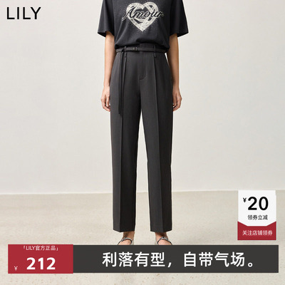 丽春同款九分裤Lily/丽丽通勤风