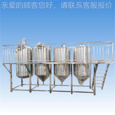 植物油精炼备麻油300斤山胡胡椒滤油油设备核桃花生油精设炼机