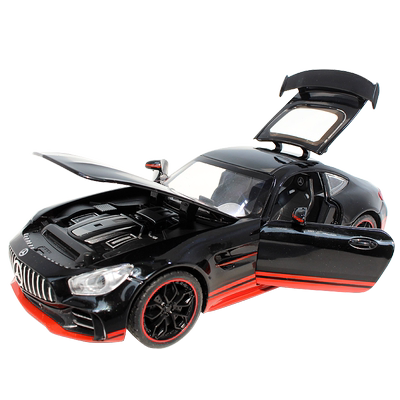 AMG跑车GTR绿魔合金汽车