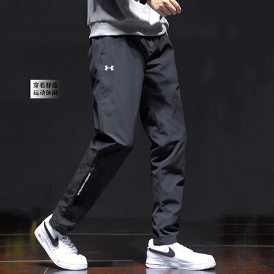 安德玛速干宽松运动裤男款