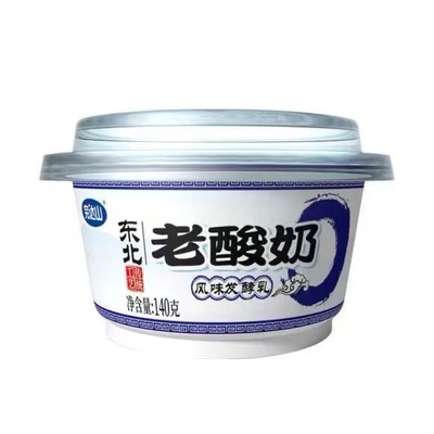 完达山东北老酸奶140g*6碗装风味发酵乳自然纯香原味营养早餐