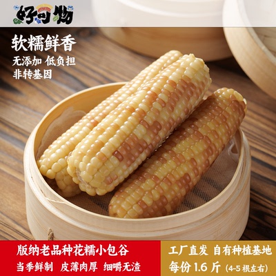 【小帅专属】0126西双版纳小花糯玉米800g/袋拍1发3