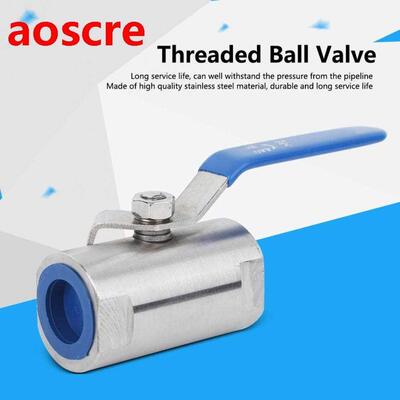 304 Stainless Steel Ball Valve Industrial Manual G3/4in Thre