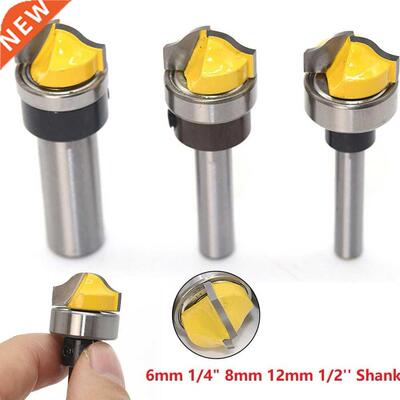 1pc 6mm To 1/2 Shank Faux Panel Ogee Router Bit Arc-shaped