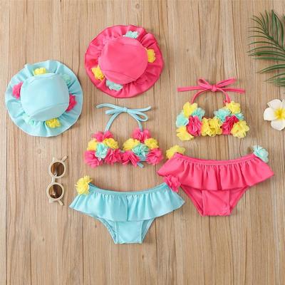 0-24M Newborn Infant Toddler Baby Girls Bikinis Set Floral S